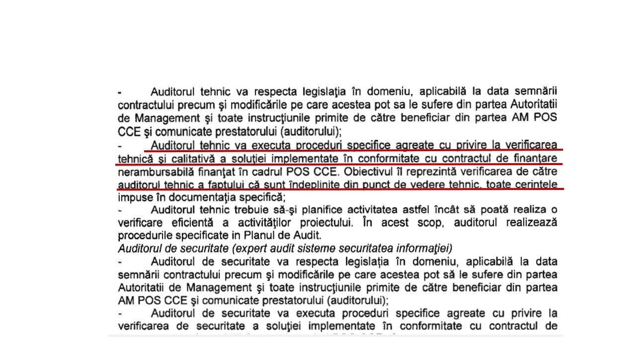 Procedurile agreate și auditul proiectelor POSCCE | ADRIAN B. MUNTEANU